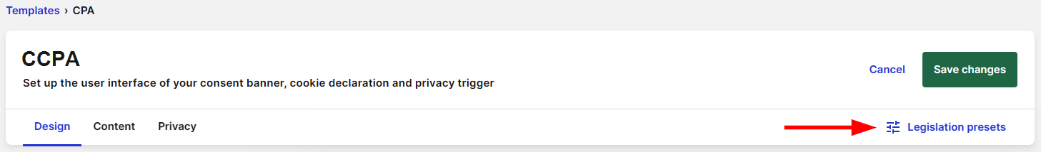 Using Cookiebot CMP for CCPA/CPRA compliance – Cookiebot Support